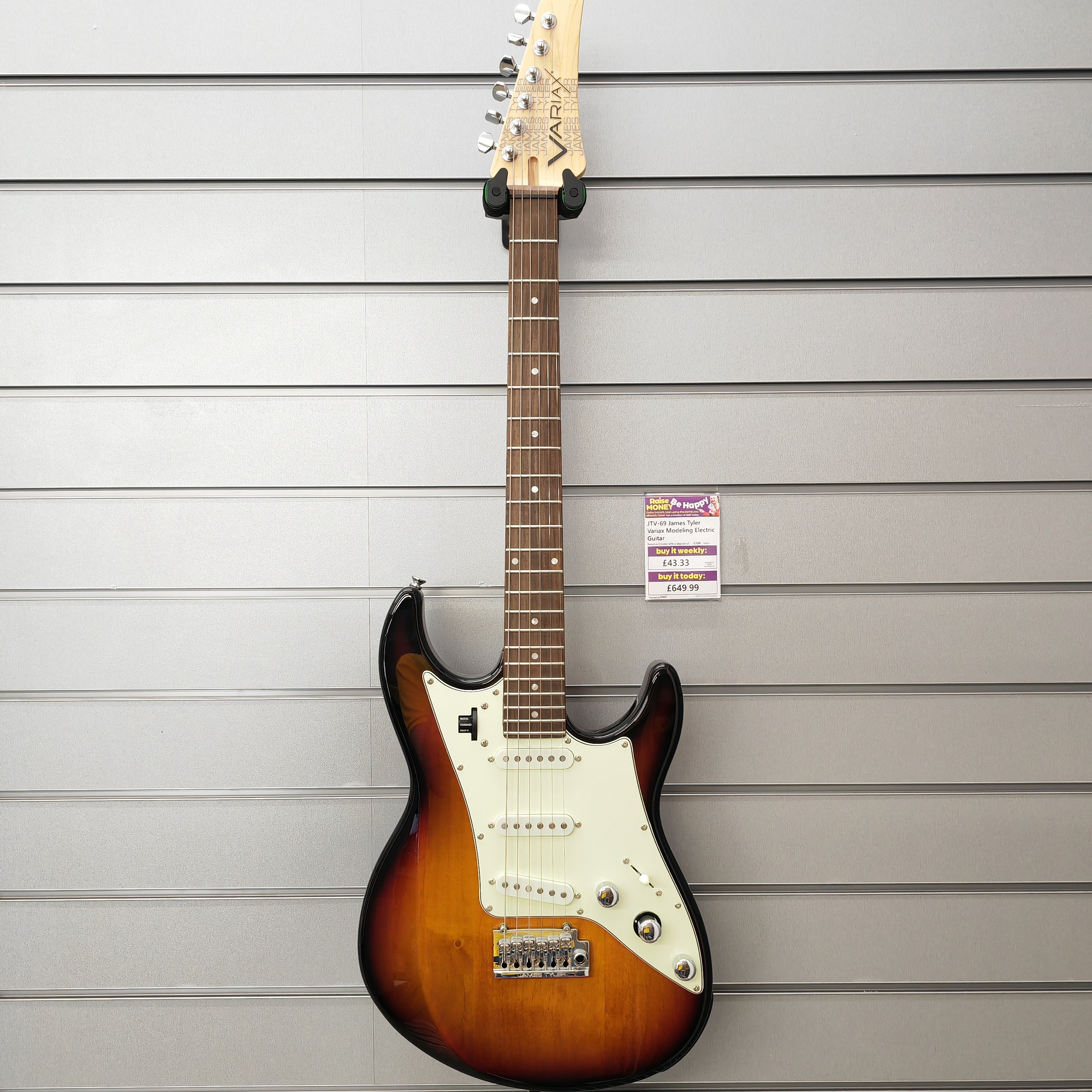 Pre-owned JTV-69 James Tyler Variax Modeling Electric Guitar - Own4Less